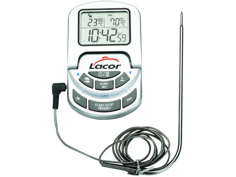 Digital Thermometer Oven Probe, From 0 To 300 °, Lacor - Dal Molin