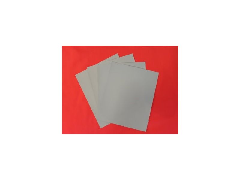 3 Sheets 23x28 Cm Abrasive Paper, Very Thin Grain - Dal Molin