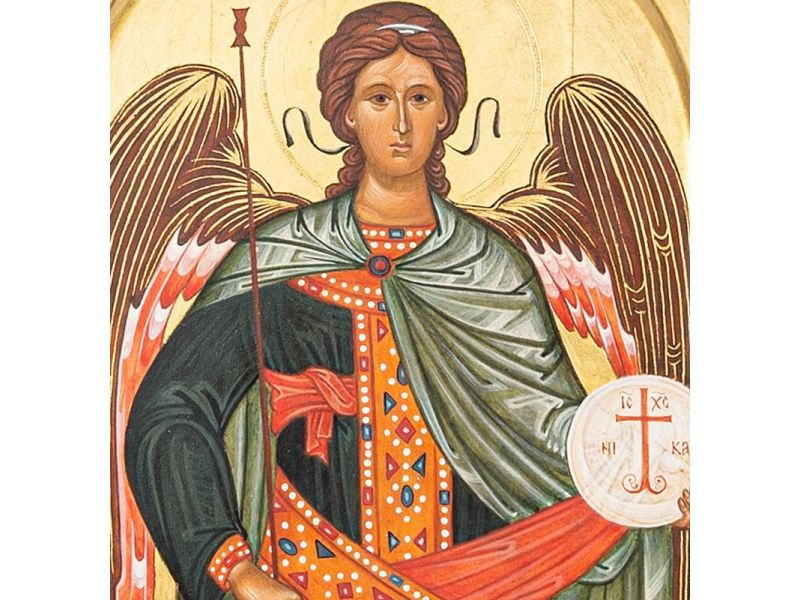 Archangel Gabriel 21x45 Cm With Arch - Dal Molin
