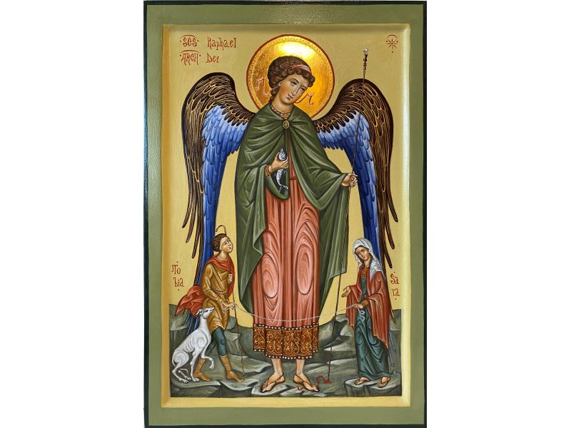 Ikone Erzengel Raphael 30x45 Cm - Dal Molin