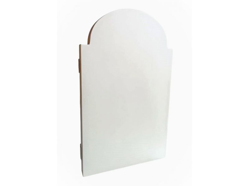 Icon Board In Linden, Model R3, Smooth, Wedges, With Gesso - Dal Molin