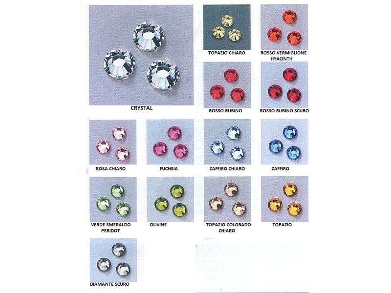 Swarovski Strass, Base Flat 3 Mm Diameter (containings 20 Pz.) - Dal Molin