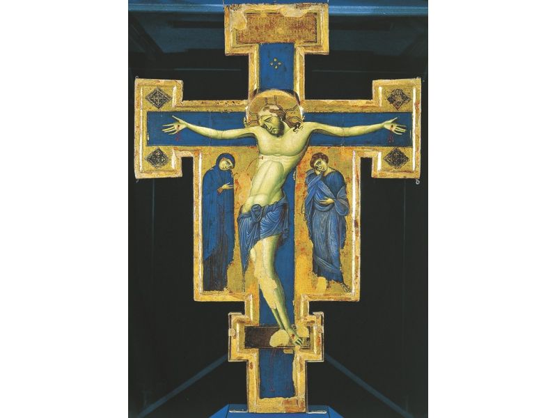 Croix Bleu, Lisse, Avec Aurèole, Brute - Dal Molin