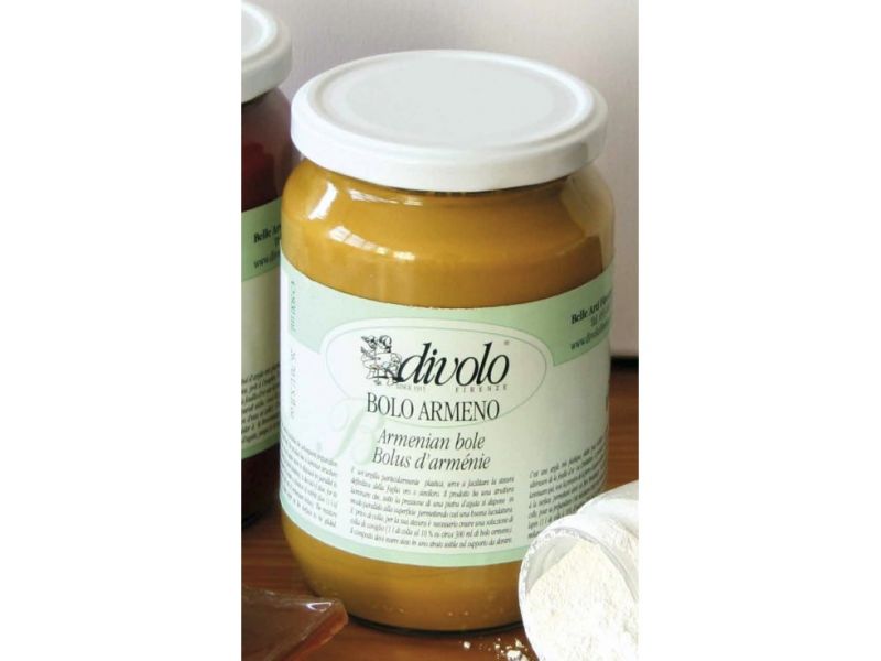 Armenian Bole (without Rabbit Glue), Yellow, Divolo 300 Ml - Dal Molin