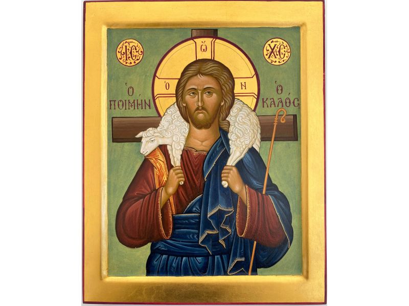 Icona Cristo Buon Pastore 20x25 Cm - Dal Molin