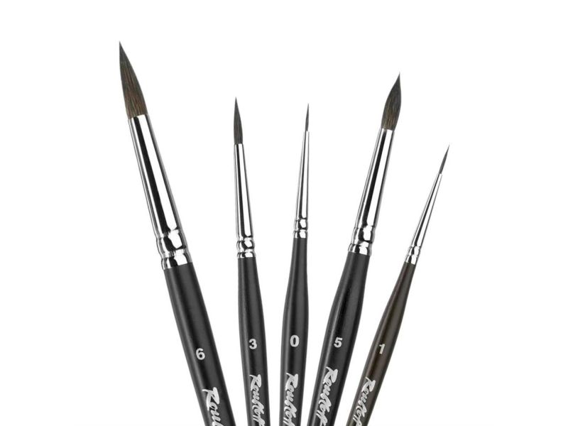 Roubloff Serie 141f, Pennello Punta Tonda In Pelo Di Scoiattolo - Dal Molin